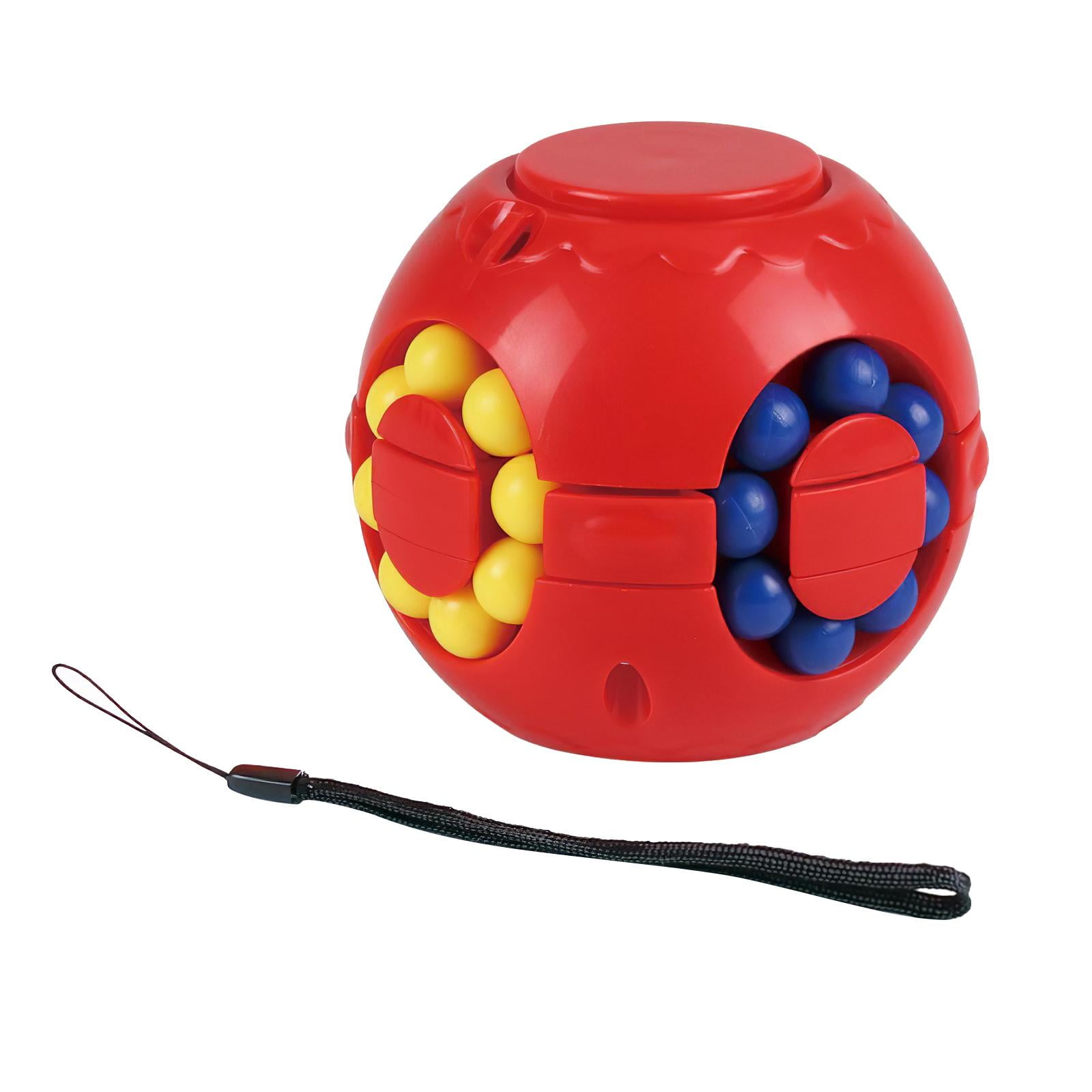 Bean Fingertip Gyroscope Ball IQ Game Toys Juguete sensorial para adultos rojo Zulema Frijol ...