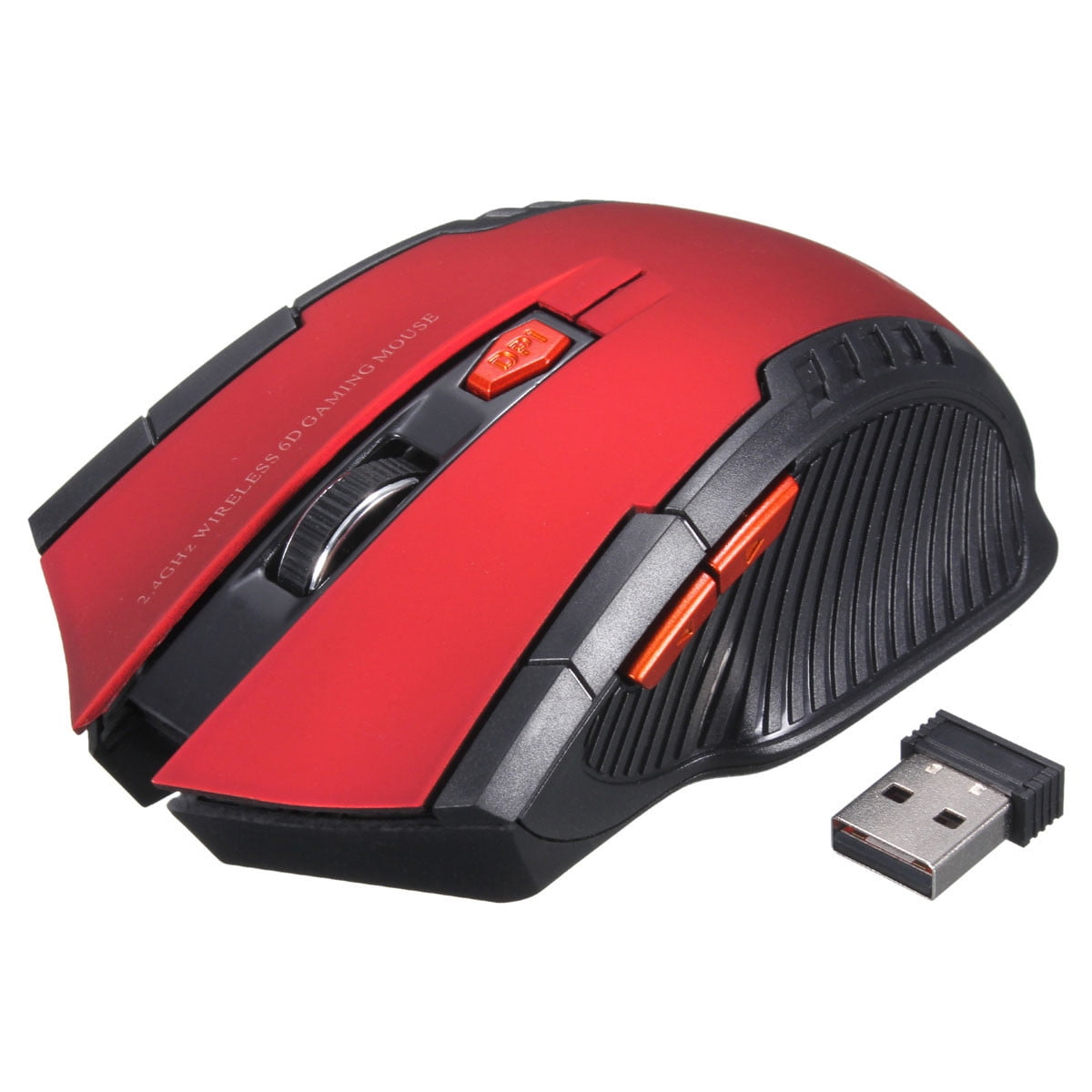Portable Mini 2.4Ghz Wireless Optical Game Mouse Mice with USB Receiver ...