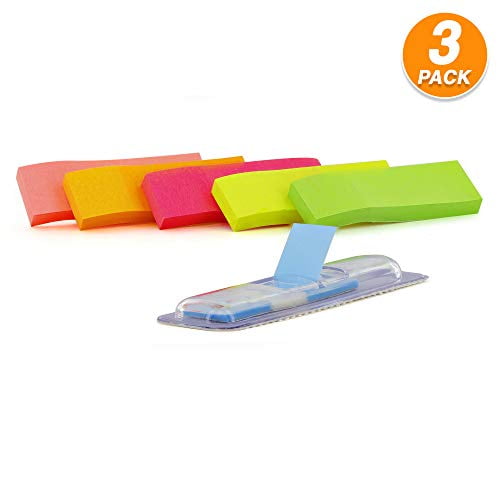 Emraw Self Sticky Notes Enhanced Adhesive File Tabs Flags Perfect for ...