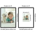 Americanflat 8x10 Picture Frame With Oversized Mat 18x24 Frame ...
