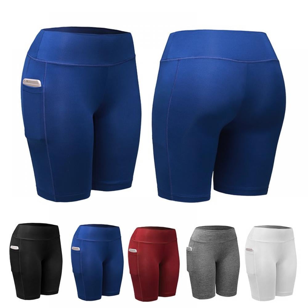 Men's Compression Workout Shorts Leggings with Pockets for Phone - Base ...