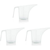 Plastic Funnel Pitcher (1000ml) for Measuring, Easy Pour Measuring Cup ...