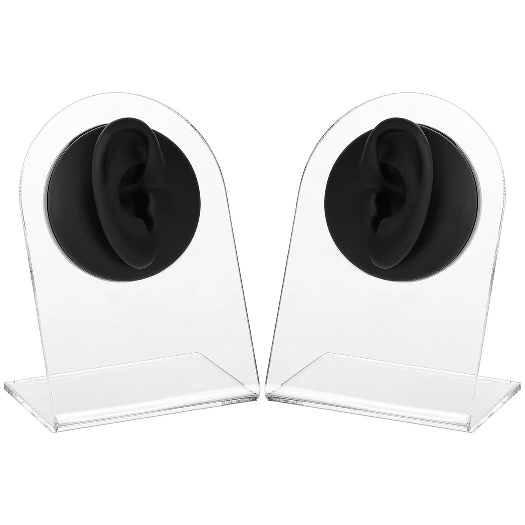 2 modelos de orejas de silicona flexible, 1 par de moldes de orejas ...