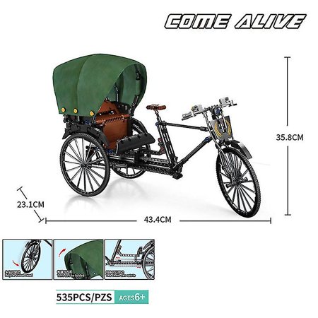 New Serise Rickshaw Nostalgia Bicycles Retro Bikes Inflator Supercar ...