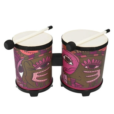 GP Percussion Pro-Series Tunable 6"/7" Bongos, Natural - Walmart.com