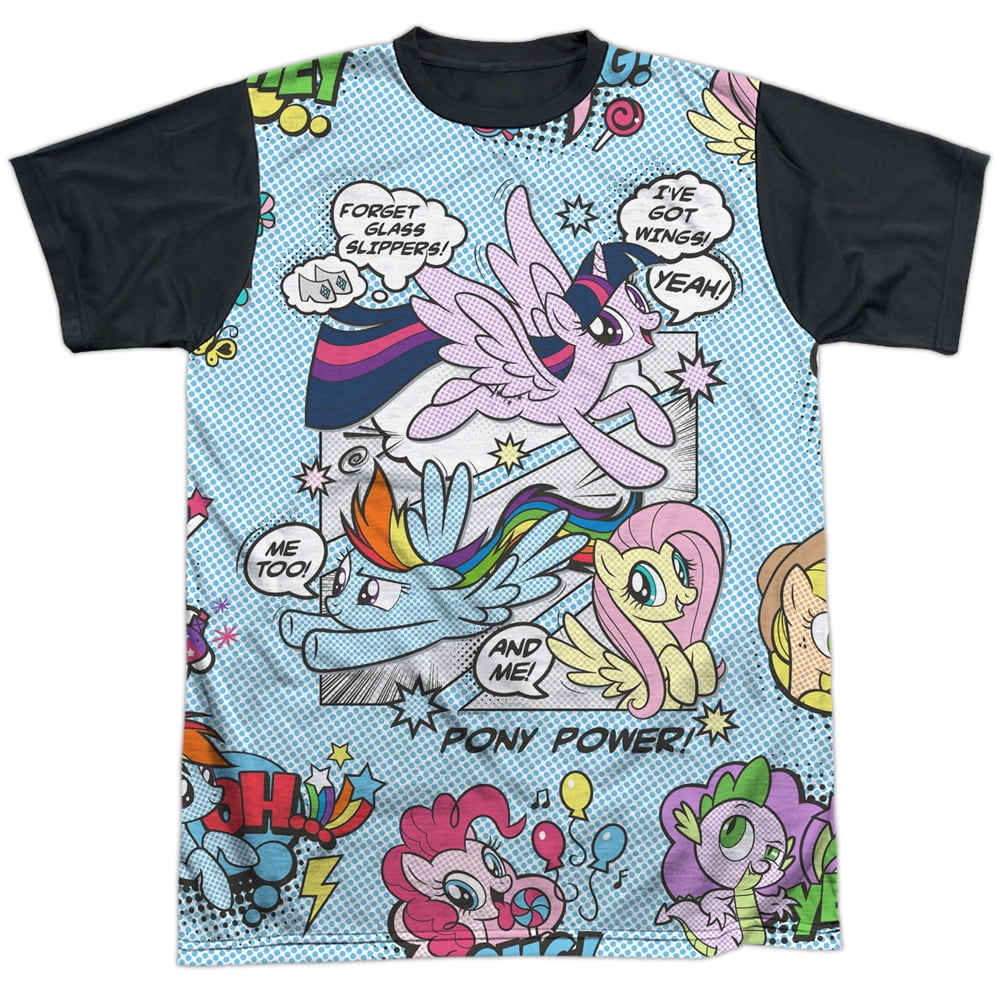My Little Pony Tv Pony Comic Unisex Adult Halloween Costume Sublimated ...
