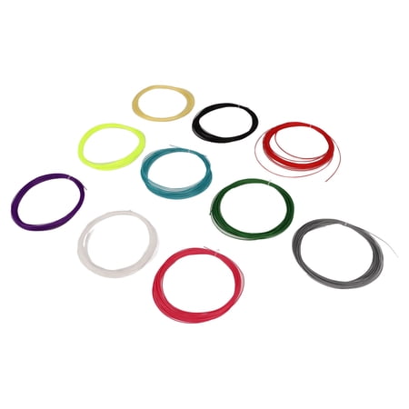Badminton String, High Elastic Color Mixing Badminton Racquet String 10 ...