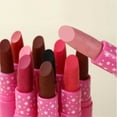 Vefsu 9 Colors Lipstick Natural Nude Lipstick Smooth Lip Stain 24 Hour Long Lasting Lip Gloss