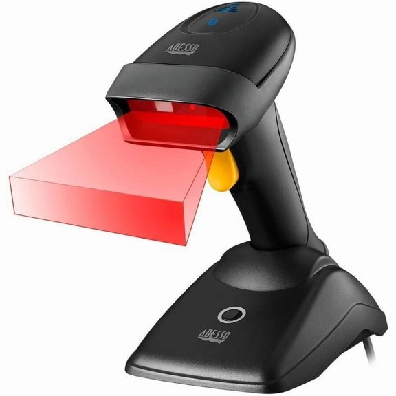 Adesso NuScan 4100B Bluetooth Antimicrobial Waterproof CCD Barcode ...