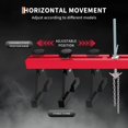 BouPower 2 Ton Folding Hydraulic Engine Hoist with Lever, Heavy Duty ...