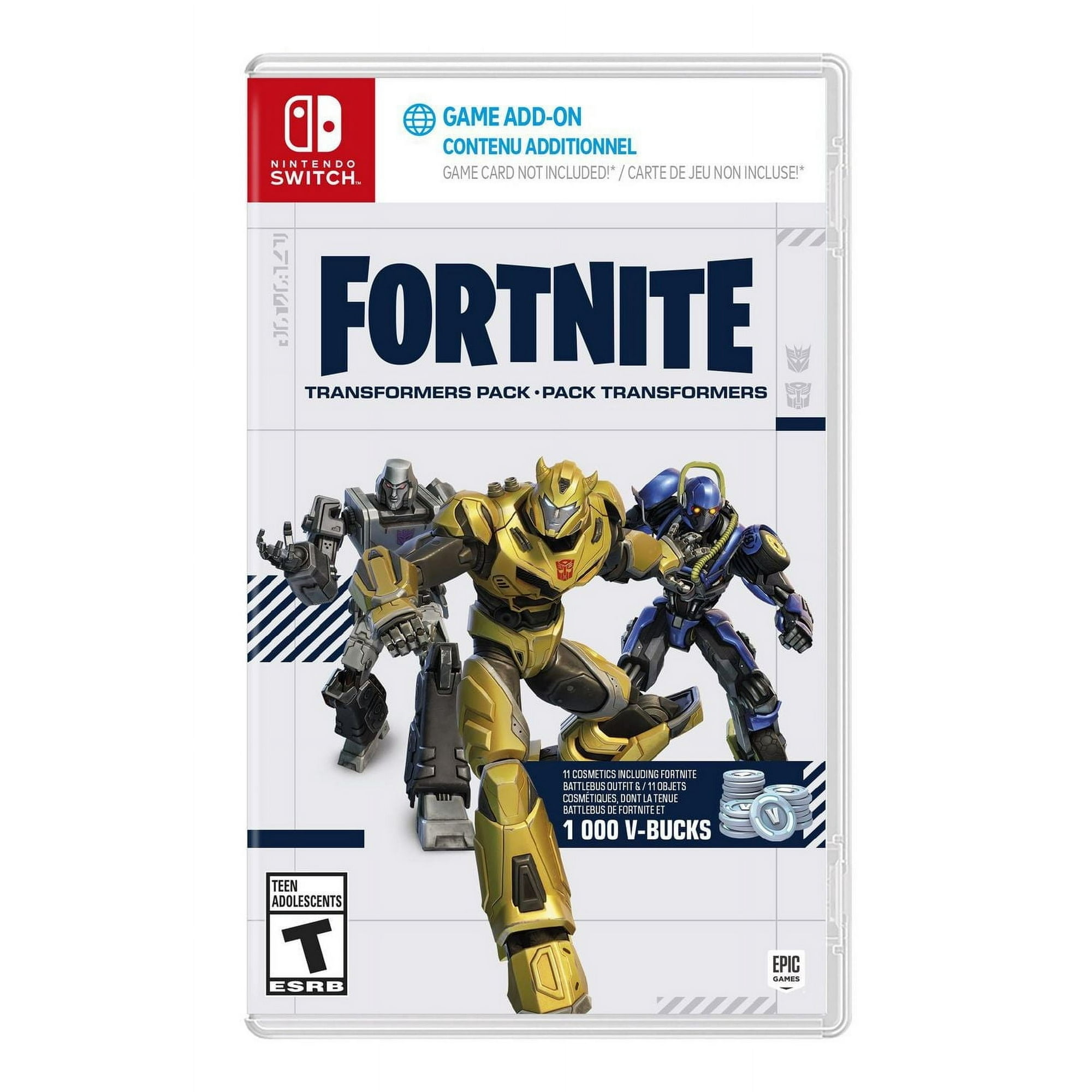 Click here for U & i Entertainment Fortnite - Transformers Pack C... prices