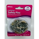 Allary Safety Pins 100/Pkg-Assorted Sizes - Walmart.com