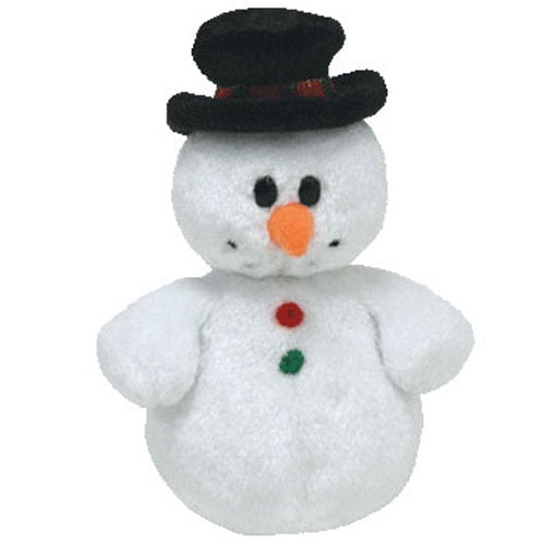 TY Jingle Beanie Baby - COOLSTON the Snowman (4 inch) - Walmart.com
