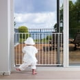 BabyDan MultiDan Wall Mount 23.9-40.1 Inch Doorway Safety Baby Gate ...