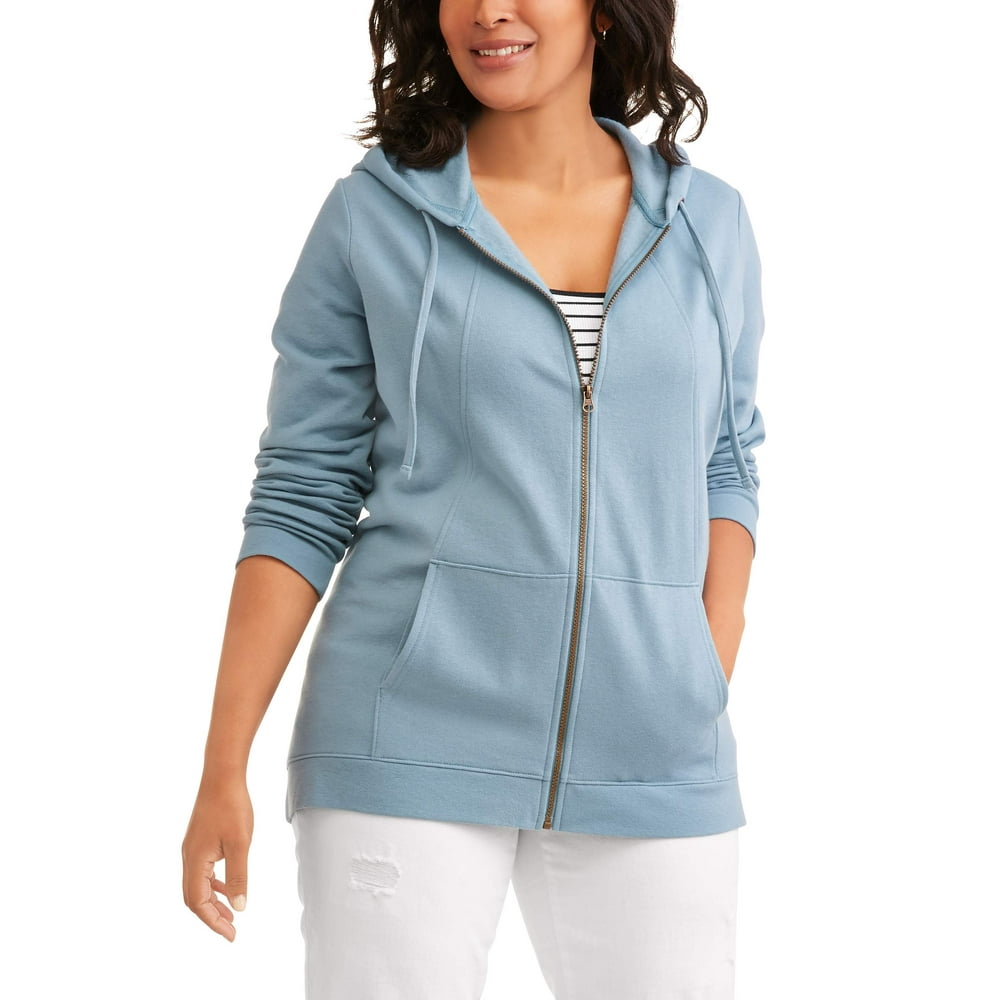 Terra & Sky - Terra and Sky Women's Plus Fleece Hoodie - Walmart.com ...