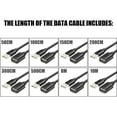 USB 2.0 Extension Cable Male to Female for Fast Speed Data Transfer and ...