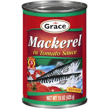 Kingston Miami Trading JCS Mackerel, 5.5 oz - Walmart.com