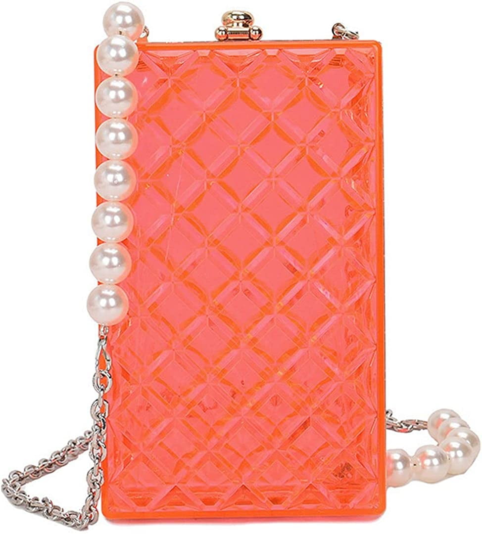YOUI-GIFTS Clear Crossbody Bag Transparent Cell Phone Purse Small ...
