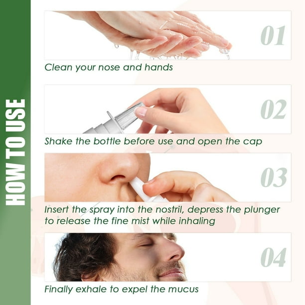 CYC Nasal Mucus Spray Nasal Discomfort Nasal Congestion Ventilation ...
