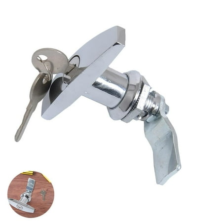 Hard T-Handle Door Lock Door T-Handle Lock Hard Lock with Keys Metal RV ...