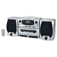 Sharp 350W 5-Disc Mini Shelf Speaker/Subwoofer System CD-BHS1050 with ...