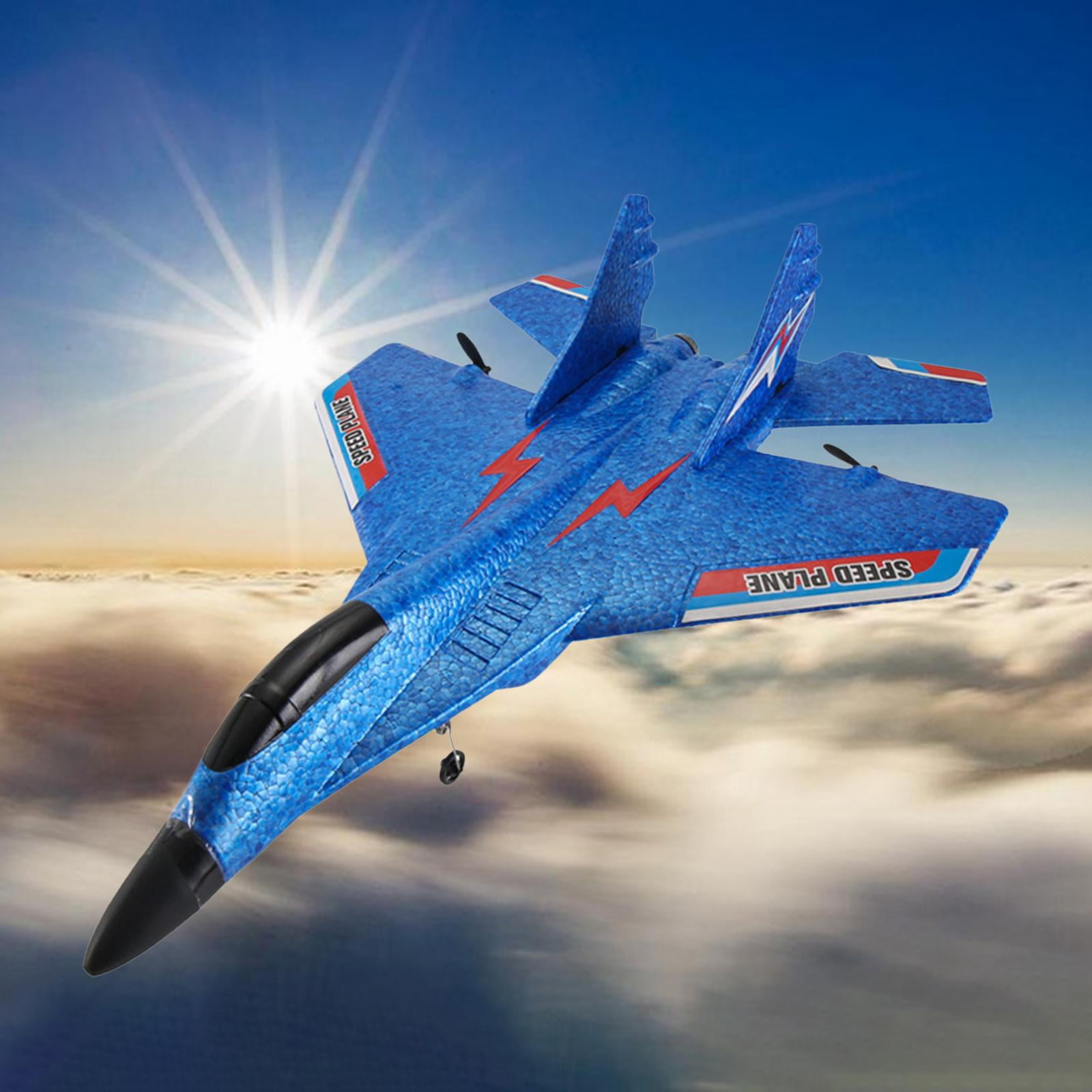 RC Fixed Wing Airplane Fighter Aircraft Collision Outdoor Flying Toys ...