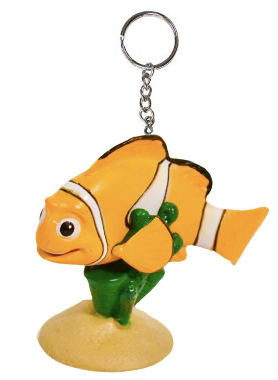 Marlin Clownfish Nemo’s Dad Key Ring Keychain PVC Figure Finding Nemo ...