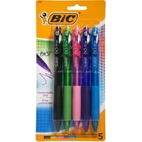 BIC Gelocity Quick Dry Retractable Fashion Gel Pen, Medium Point (0.7 ...
