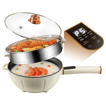 Brentwood 3.2-Qt. Multi-Function Electric Hot Pot Cooker with Food ...