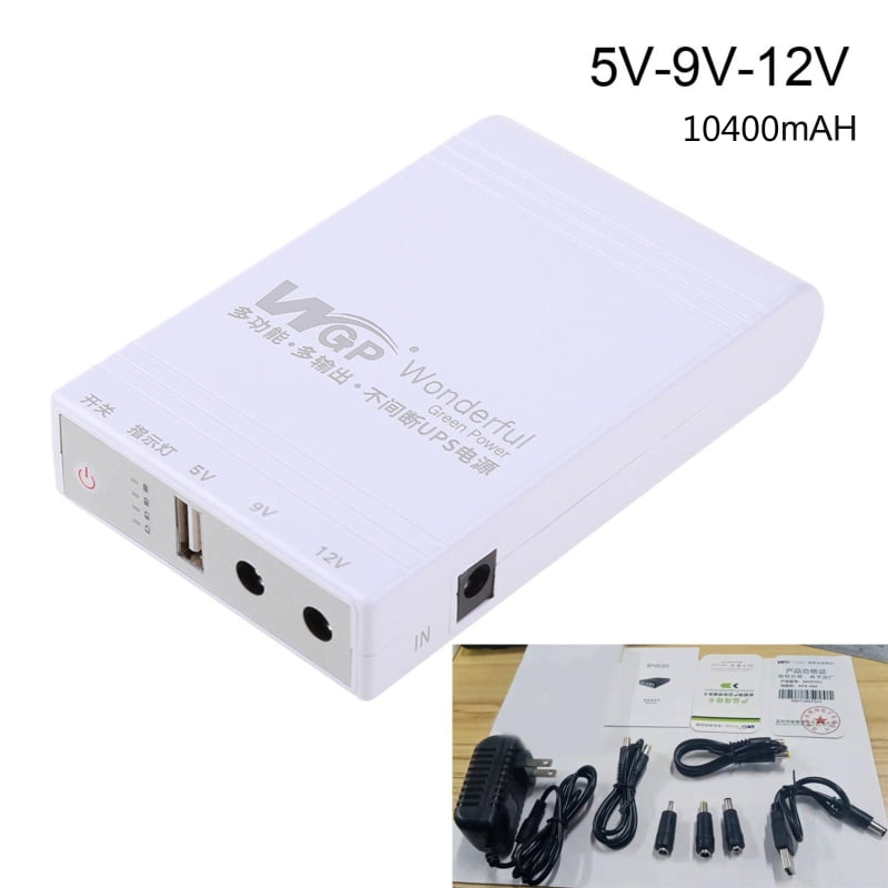 Buy Portable UPS Uninterruptible Power Supply Multipurpose Mini UPS ...