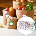 HILABEE Day of The Week Labels Date Labels 2cm Food Labeling Food ...