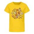 Boys T Shirts Kids My First Day At School Graphic Crewneck Top Baby ...