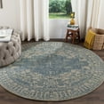SAFAVIEH Restoration Vintage Donette Geometric Area Rug, Ivory ...