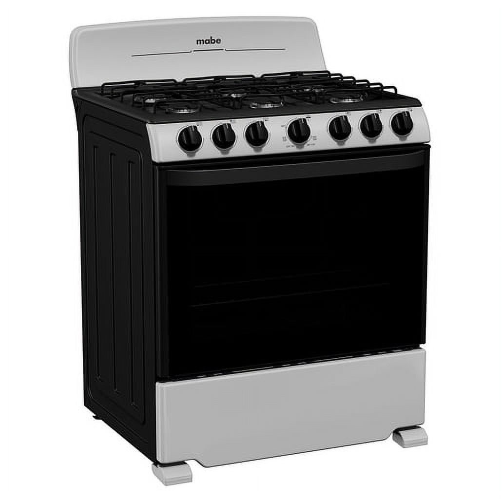 Estufa de Piso MABE 76 cm 30 pulgadas Plata Mercury EM7622BAPS2 ...