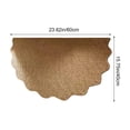 Custom Shaped Entryway Mat Decorative Floor Mat Doormat for Front Door ...