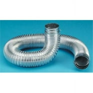 8 ft. Semi-Rigid Dryer Vent Kit with Close Elbows and Flexible Duct ...