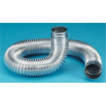 8 ft. Semi-Rigid Dryer Vent Kit with Close Elbows and Flexible Duct ...