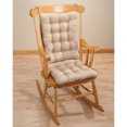 Solid Rocker Chair Pad Set, Beige - Walmart.com