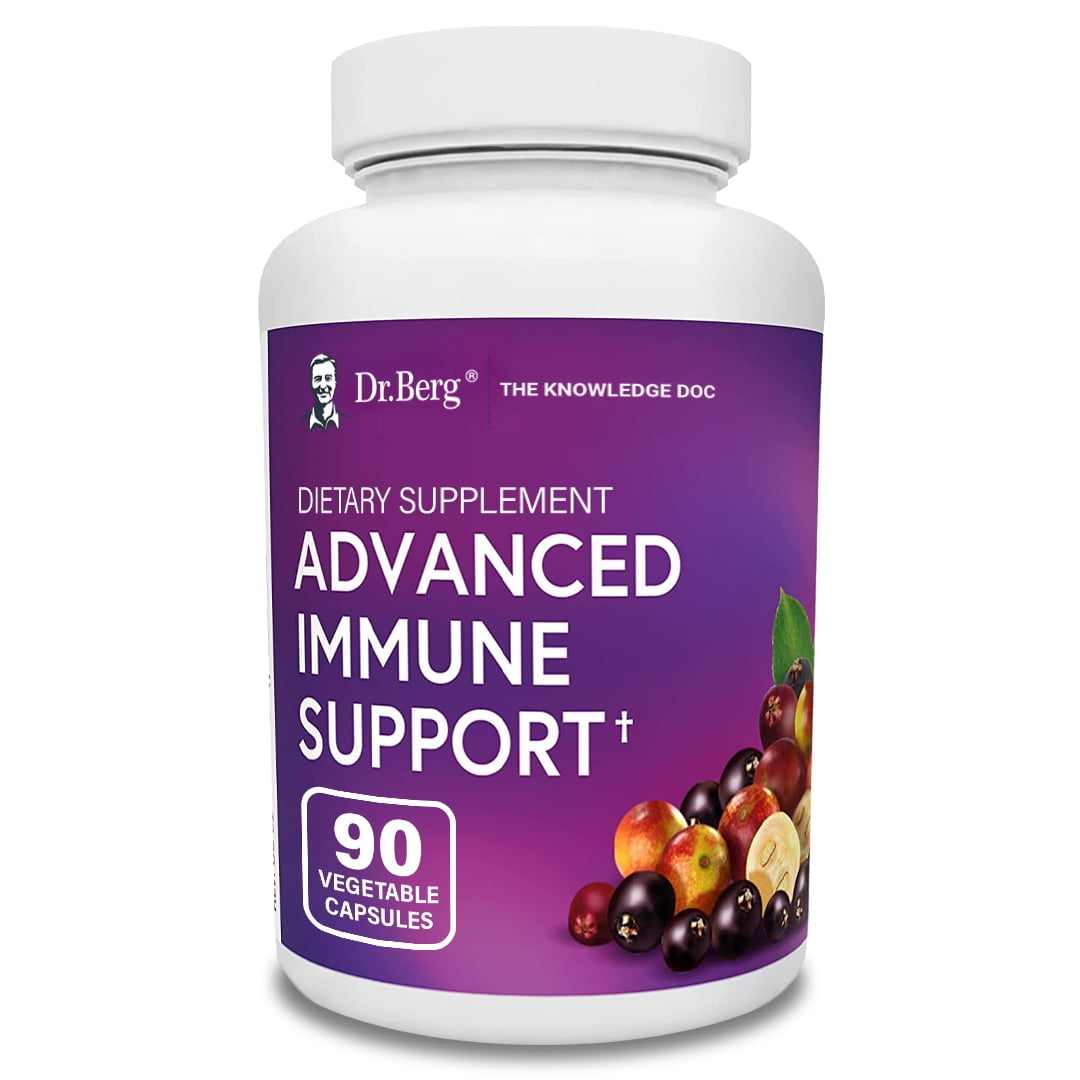 Dr. Berg Advanced Immune Support Capsules With Vitamin C, Zinc ...