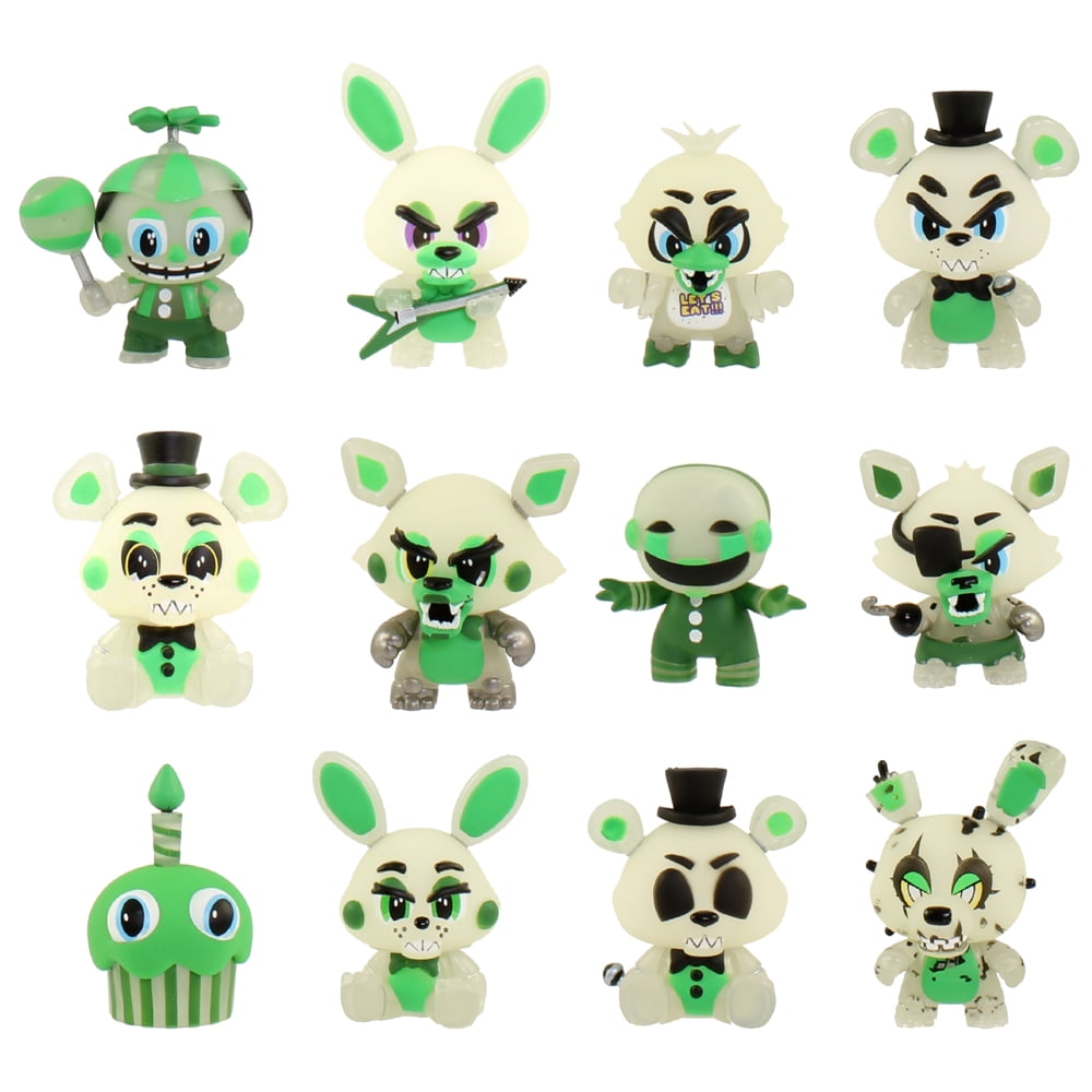 Funko Mystery Minis Vinyl Figures Five Nights At Freddys Glow Series