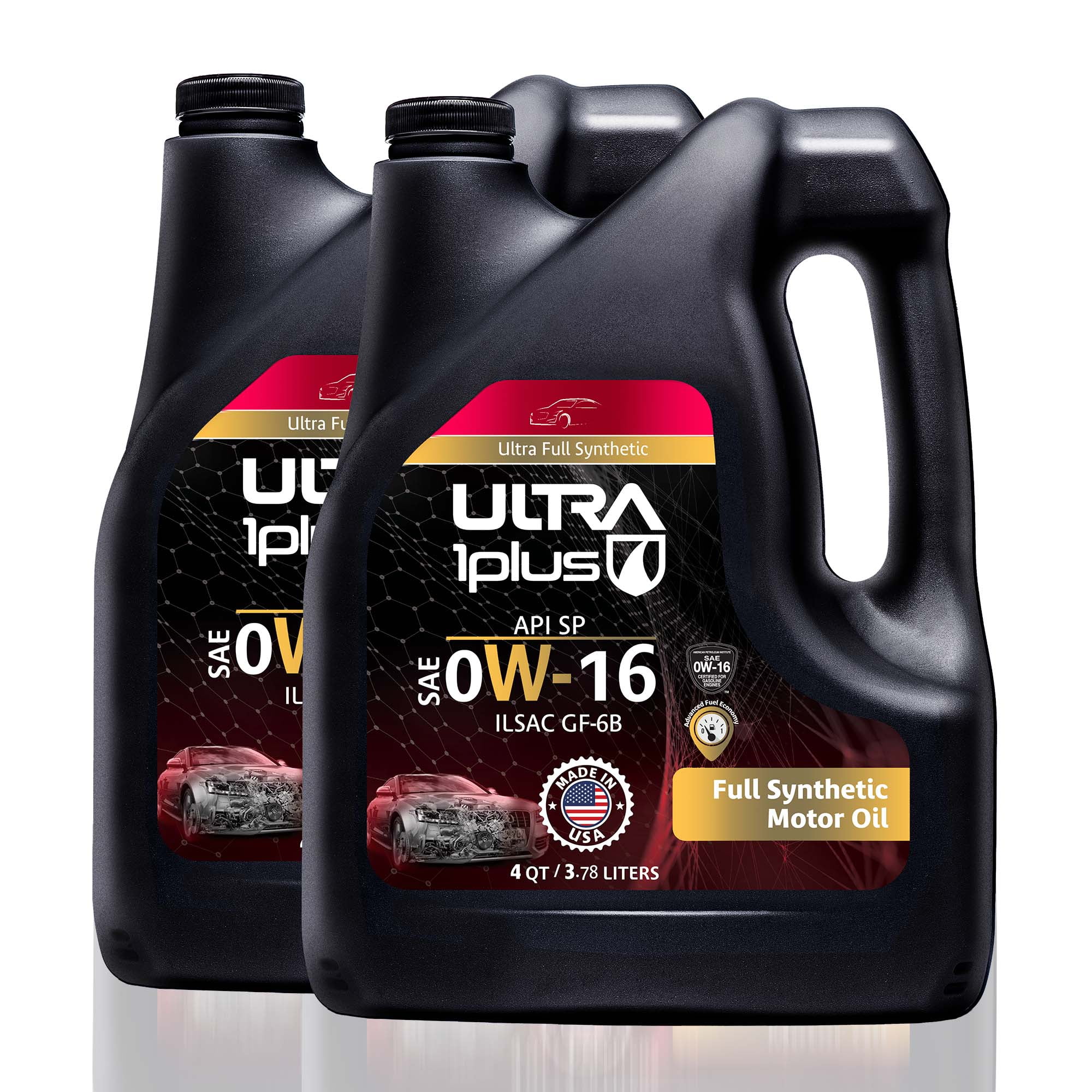 Ultra1Plus™ SAE 0W-16 Full Synthetic Motor Oil, API SP, ILSAC GF-6B ...