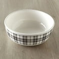 Buffalo Check Stoneware Dishware - Farmhouse Serving Bowl - Walmart.com