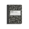 Staples Composition Notebook 7.5" x 9.75" Graph Ruled 80 Sheets Black ...