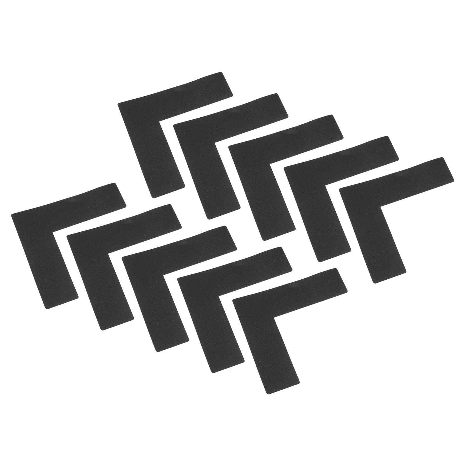 Uxcell 5s Location Marking Corner 4x4x1.2" 20 Pack L Shaped Floor ...