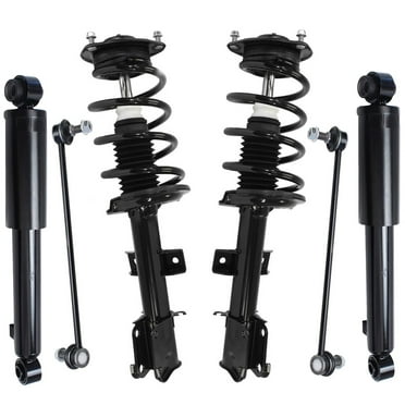 Detroit Axle - AWD Front Struts & Coil Spring + Rear Shock Absorbers ...