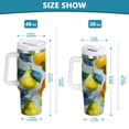 40 oz Stainless Steel Tumbler Vacuum Insulated Leak Proof Stainless ...