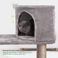 JS NOVA JUNS Cat Tree, Cat Tower with Sisal-Covered Scratching Posts ...