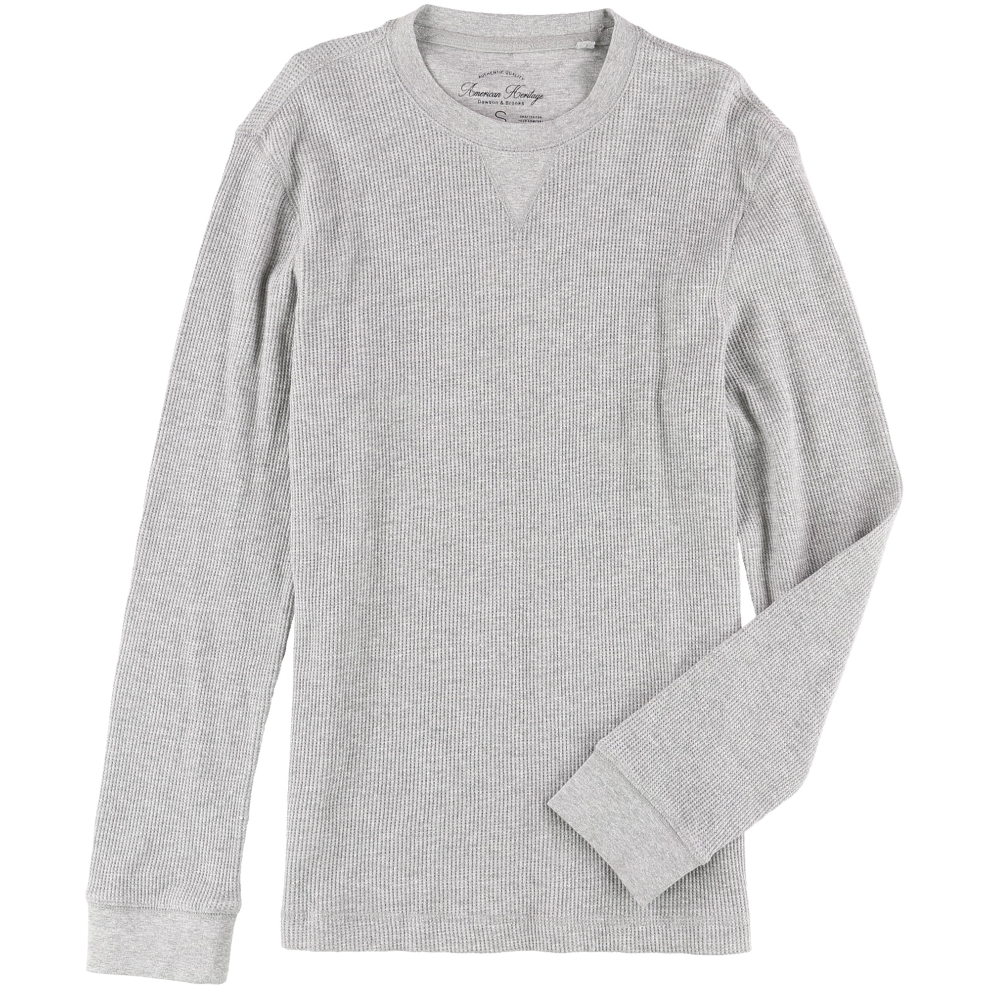 American Heritage Mens Textured Ls Basic T-Shirt - Walmart.com