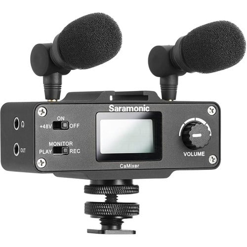 CaMixer Saramonic Kit Amplificador Con Micrófono De Audio Para DSLR ...