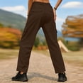 cfhntfmh Women's Joggers with Pockets Hiking Cargo Drawstring ...